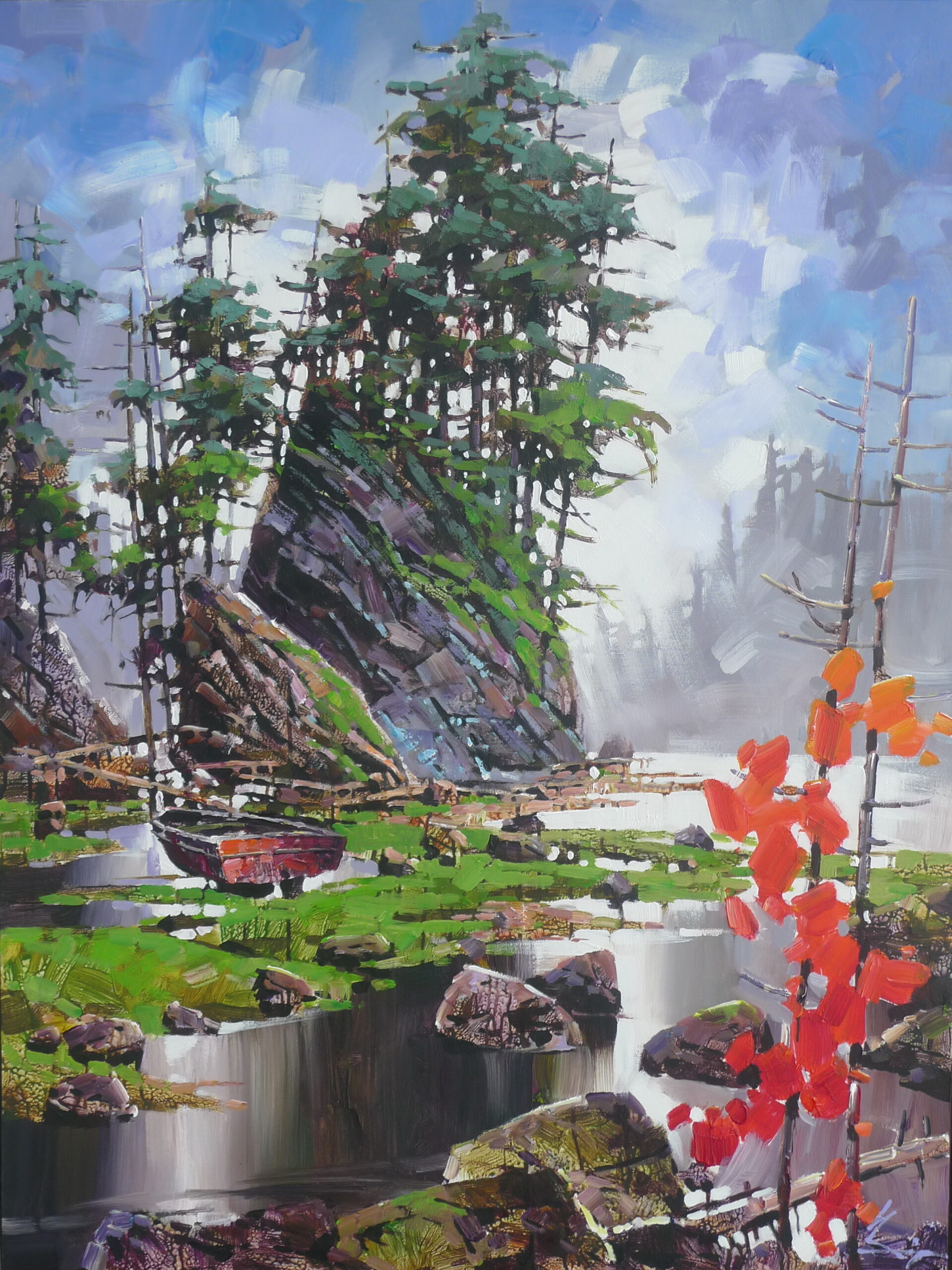 Ocean Island by Bi Yuan Cheng - The Avenue Gallery